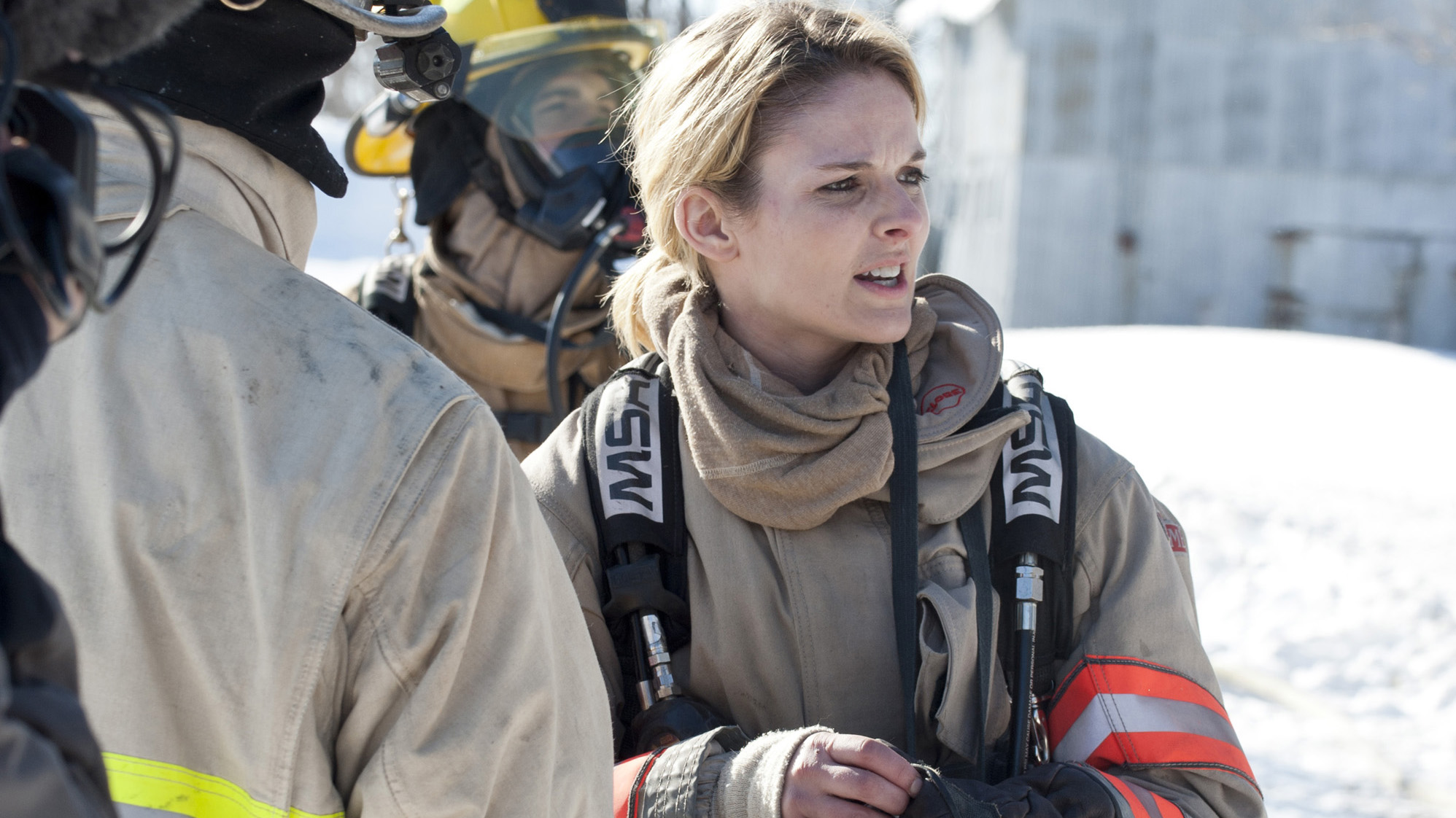 Lisa Kelly Visits Fire Station - Ice Road Truckers | HISTORY Channel