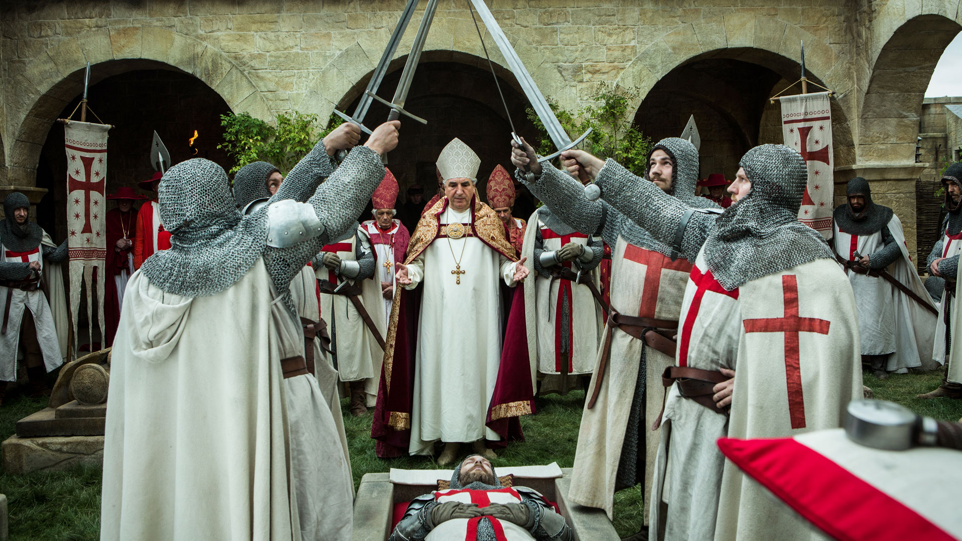 Episode 3: The Black Wolf and the White Wolf - Knightfall | HISTORY Channel