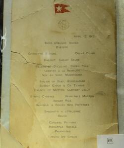 Last Meal on Titanic - HISTORY