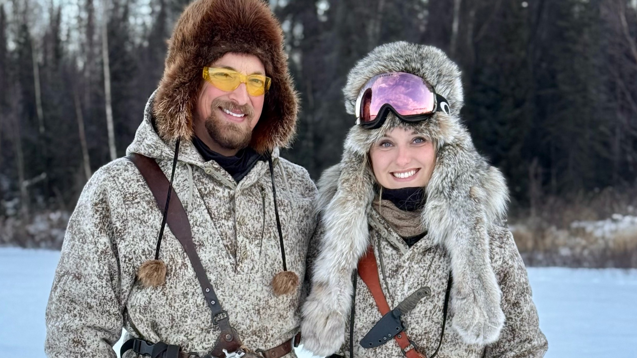 Bret Bohn and Ivy O’Guinn - Mountain Men Cast | HISTORY Channel