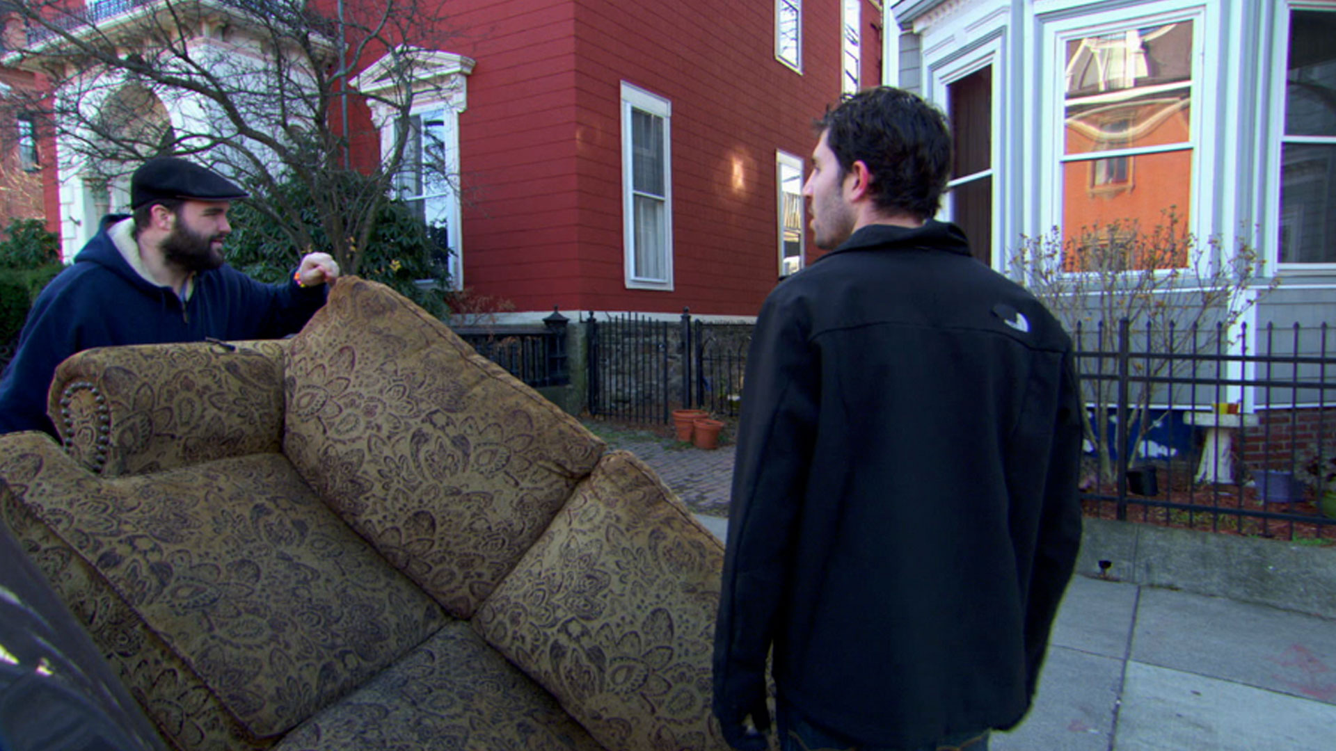 Watch Walter, Matt and Devin Take The Couch For A Drive Clip | A&E