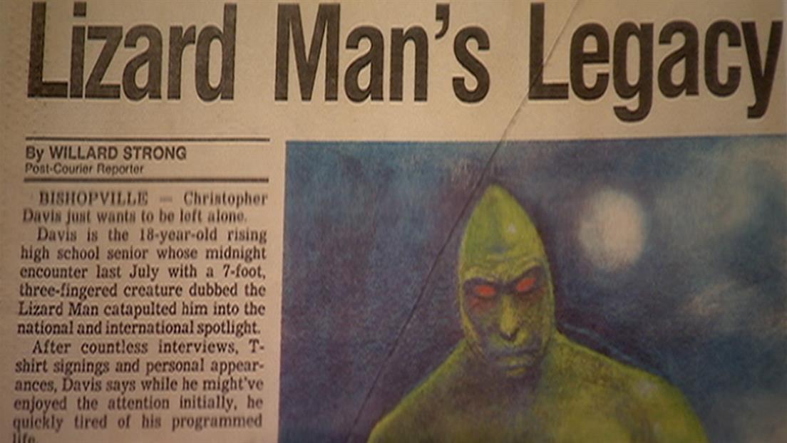 monsterquest lizard man