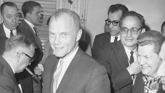 John Glenn Senator Party