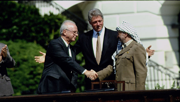 Listen to Clinton Brokers Israeli-PLO Peace Accords | HISTORY Channel