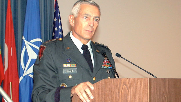 Listen to Wesley Clark Describes Trouble in the Balkans | HISTORY Channel