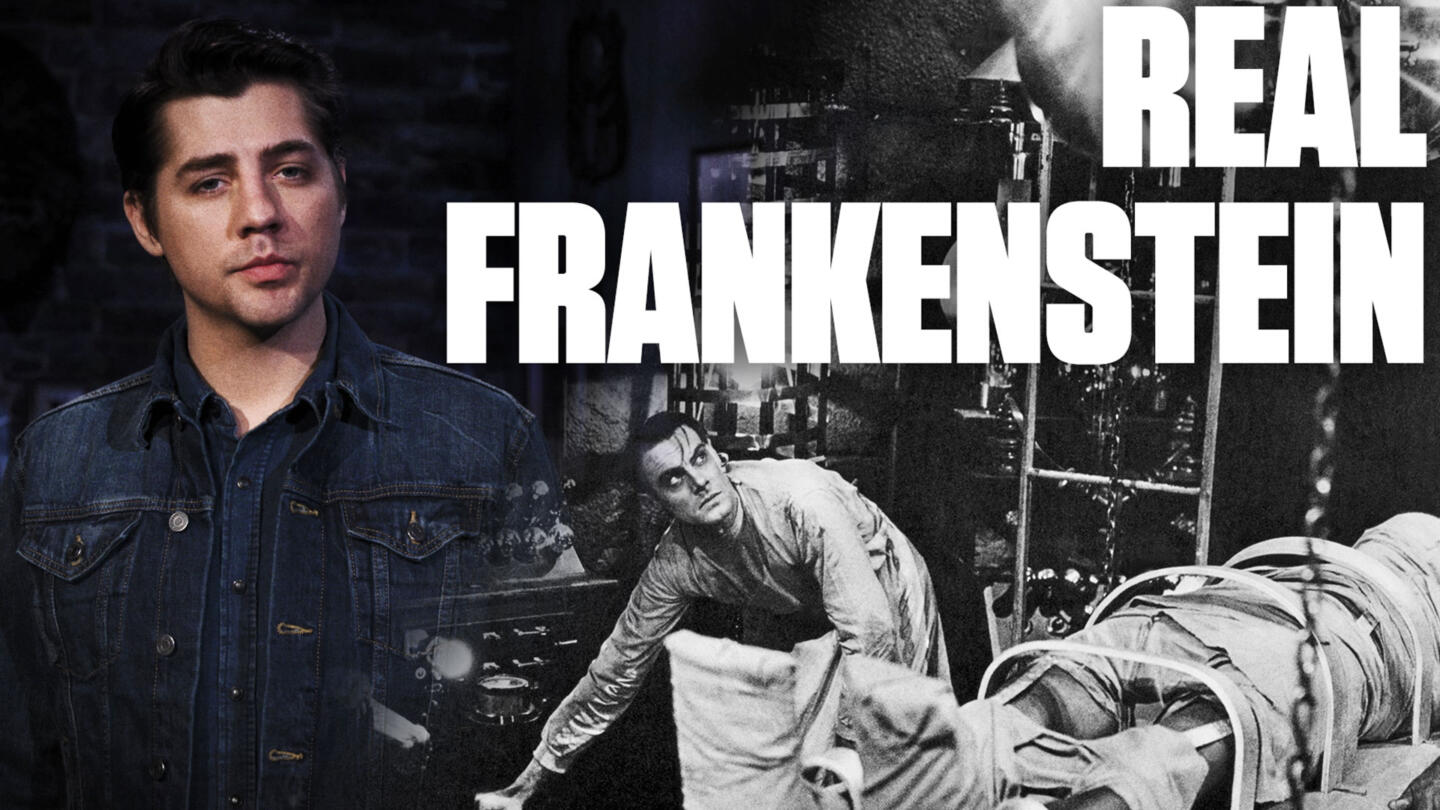 Watch Real Life Frankenstein Scares a Man to Death Clip | HISTORY Channel