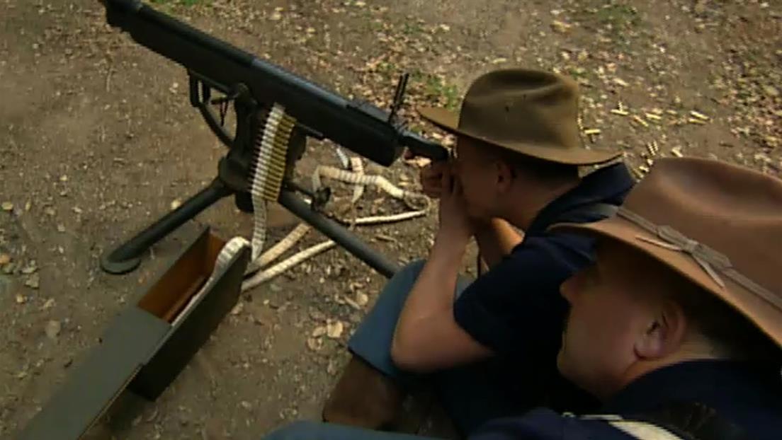 Watch Colt Machine Gun: 'Potato Digger' Clip | HISTORY Channel